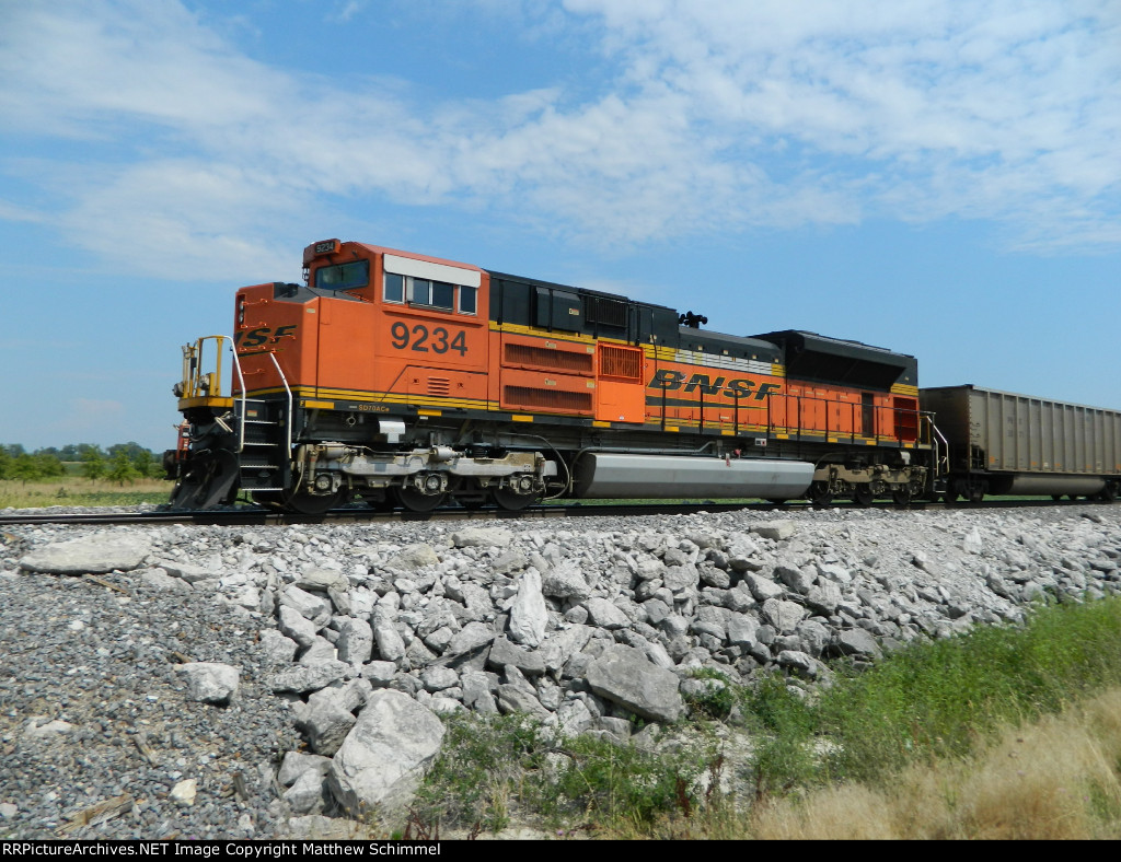 BNSF 9234 - DPU